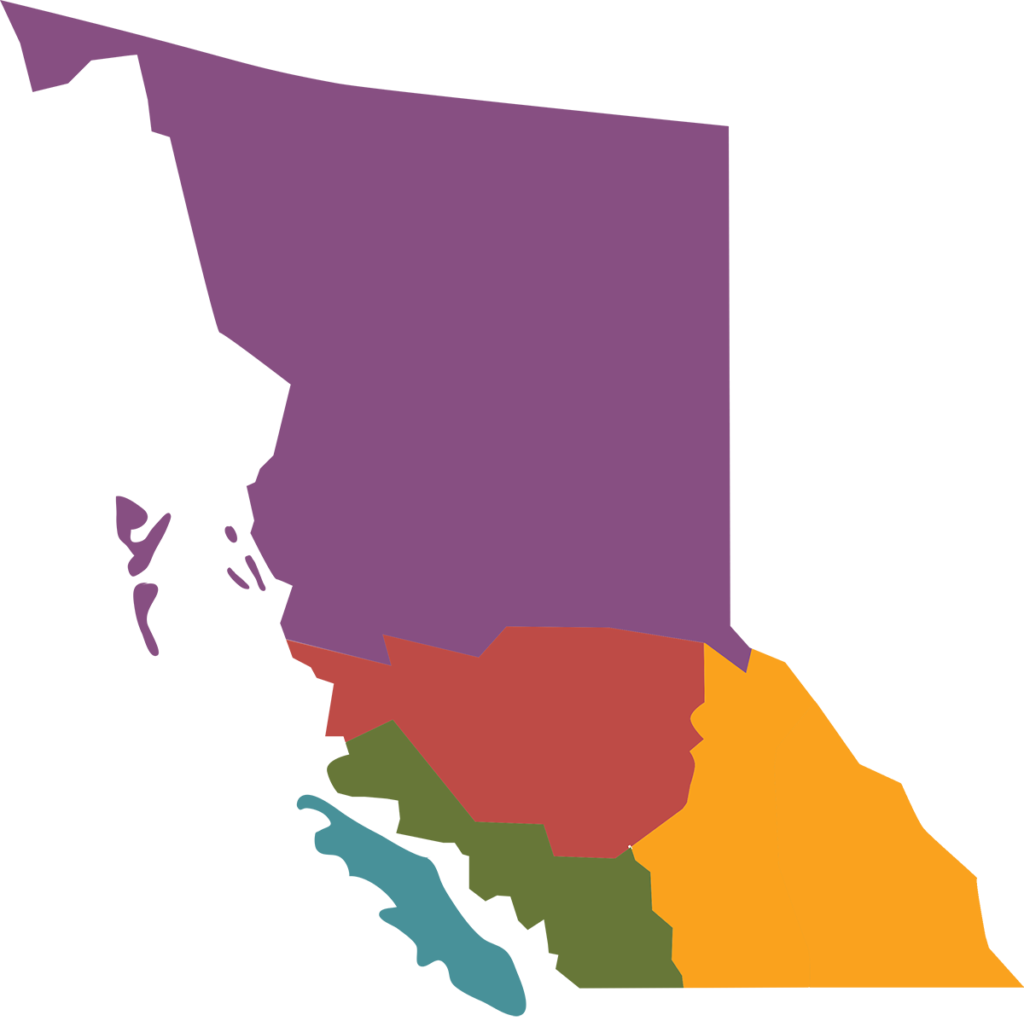 anpBC Circle - BC Regions